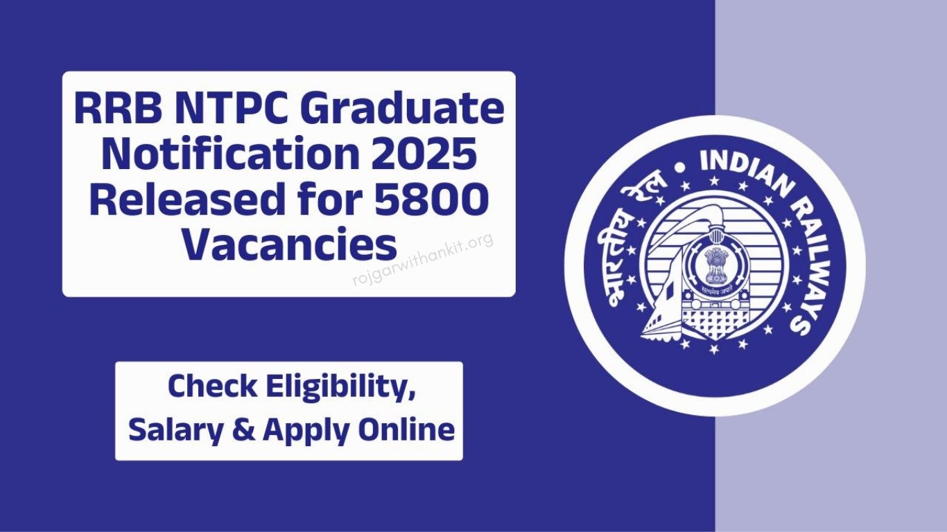 RRB NTPC 2025 Full Notification Released – Apply Now