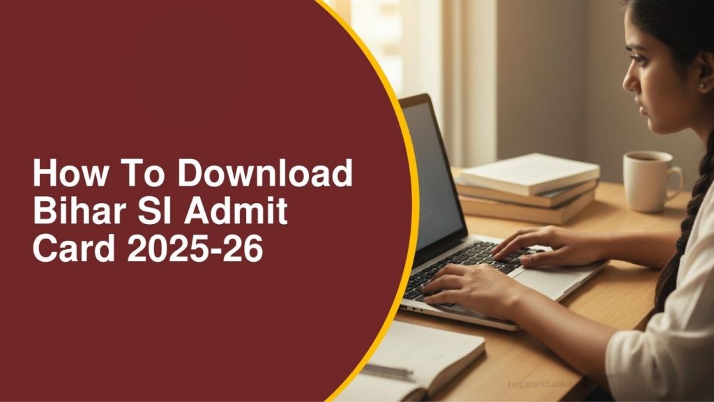 Bihar SI Admit Card 2025 Released: Download Link Activated at Official ...