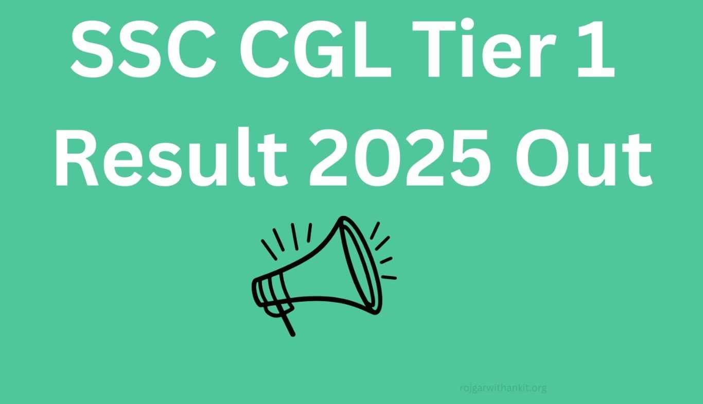SSC CGL 2025 Final Cut Off Released (Revised) – Check Category-Wise Scores